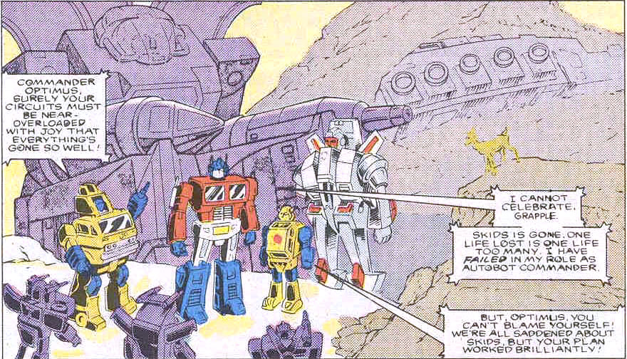 Transformers Review Issue 19: Command Performances! | YOSHICAST