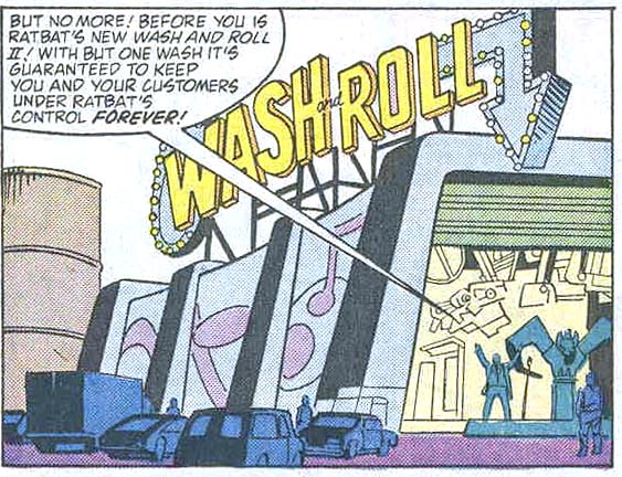 Transformers Review Issue 31: Buster Witwicky and the Car Wash of Doom ...