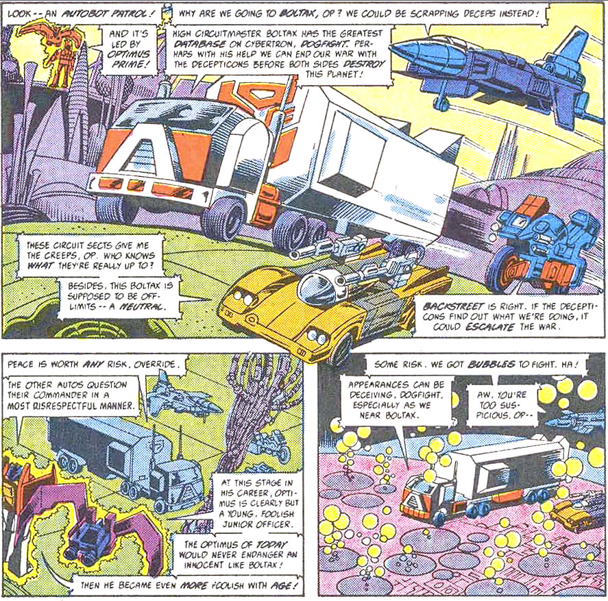 Transformers Review Issue 48: The Flames of Boltax! - YOSHICAST